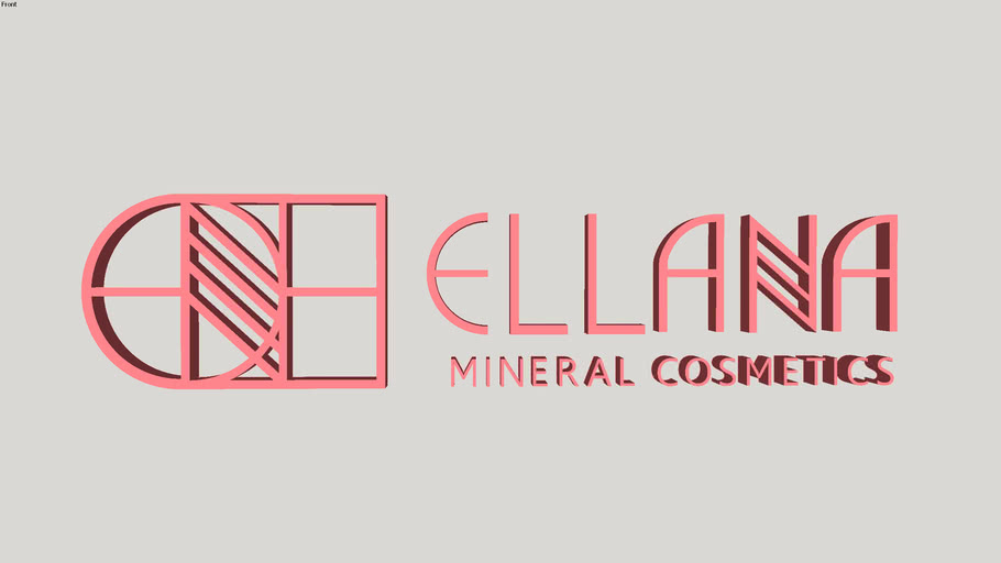 ELLANA COSMETICS LOGO | 3D Warehouse
