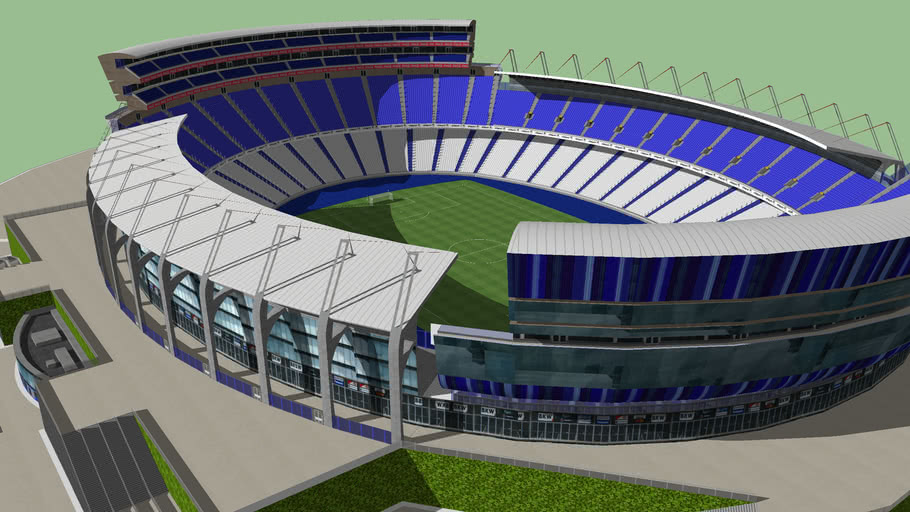 Estadio Azteca Stadium 'Azteca' | 3D Warehouse