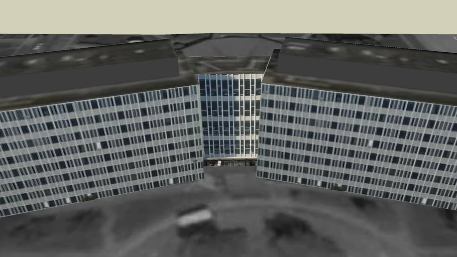 Atkin-Colby Halls | 3D Warehouse