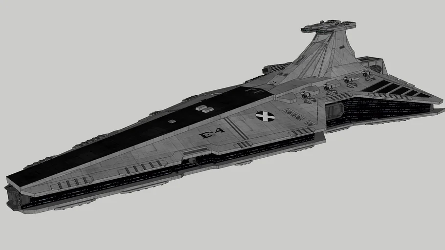 'Vengeance' Venator-II/S2S class Star Destroyer *Update* | 3D Warehouse