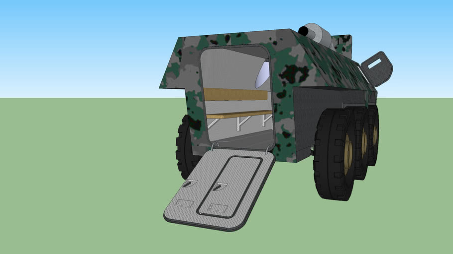 ranpur APC anoa 3x3 | 3D Warehouse