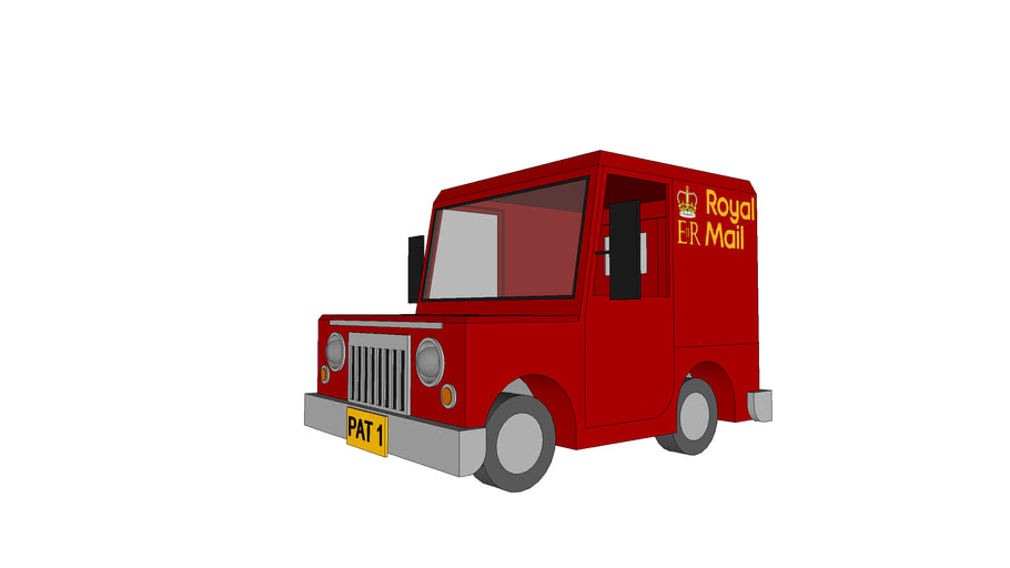 Postman Pat's Van | 3D Warehouse