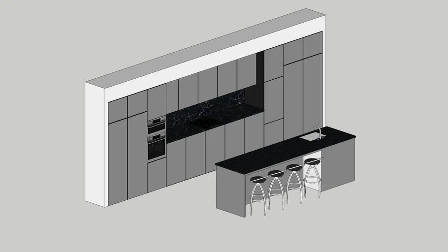 Kitchen Set V1.0 | 3D Warehouse