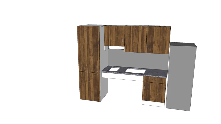 KITCHENETTE T2 V2 | 3D Warehouse