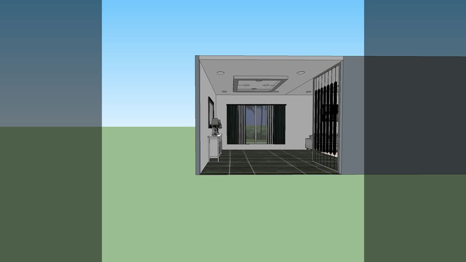 modern living room | 3D Warehouse