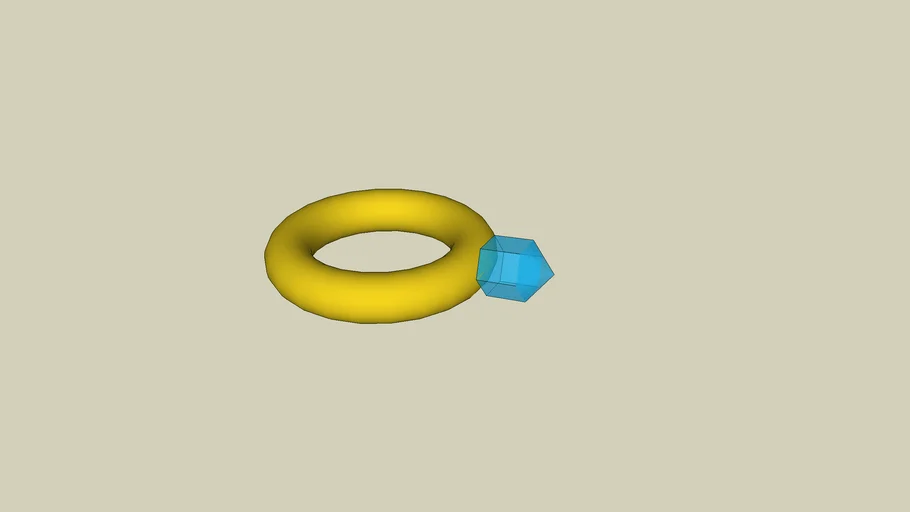 Diamond Ring | 3D Warehouse