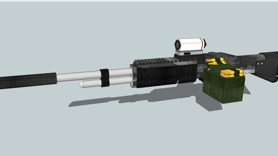 M60 Light Machine gun | 3D Warehouse