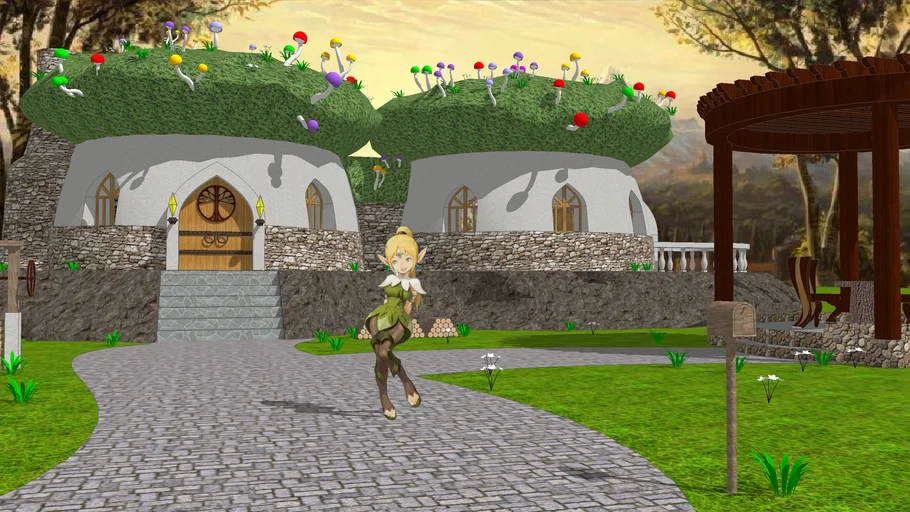 Elf Cottage | 3D Warehouse