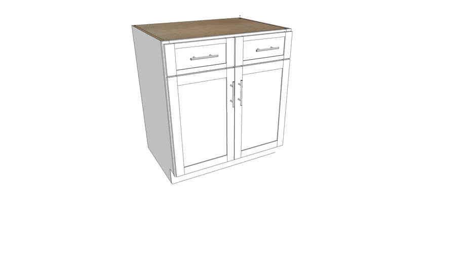kitchen base cabinet | 3D Warehouse
