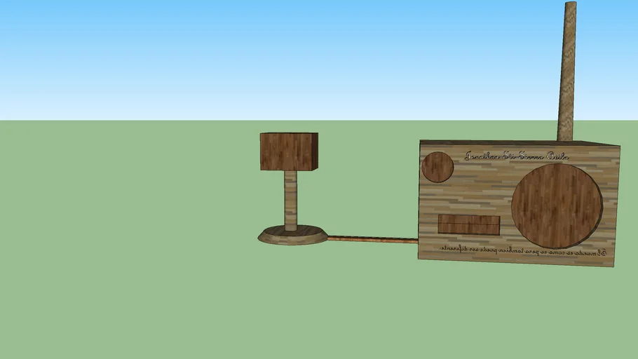 Radio simple | 3D Warehouse