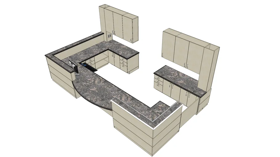 Circulation Desk | 3D Warehouse