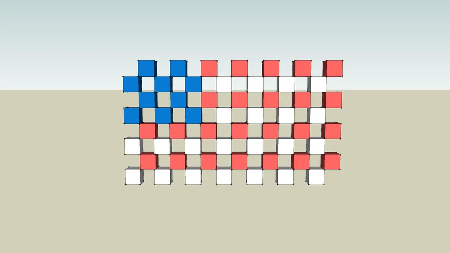 American Flag | 3D Warehouse