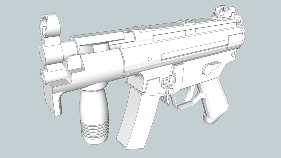 Heckler & Koch MP5K | 3D Warehouse