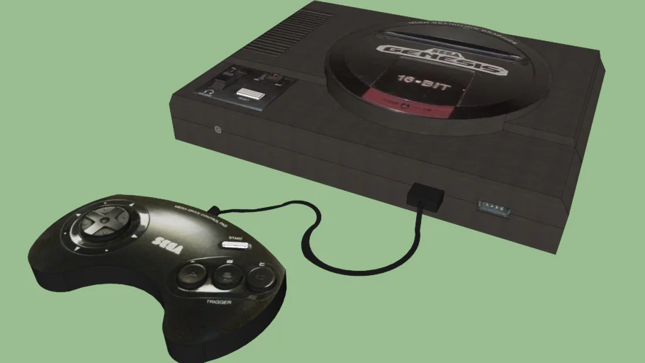 Sega Genesis | 3D Warehouse