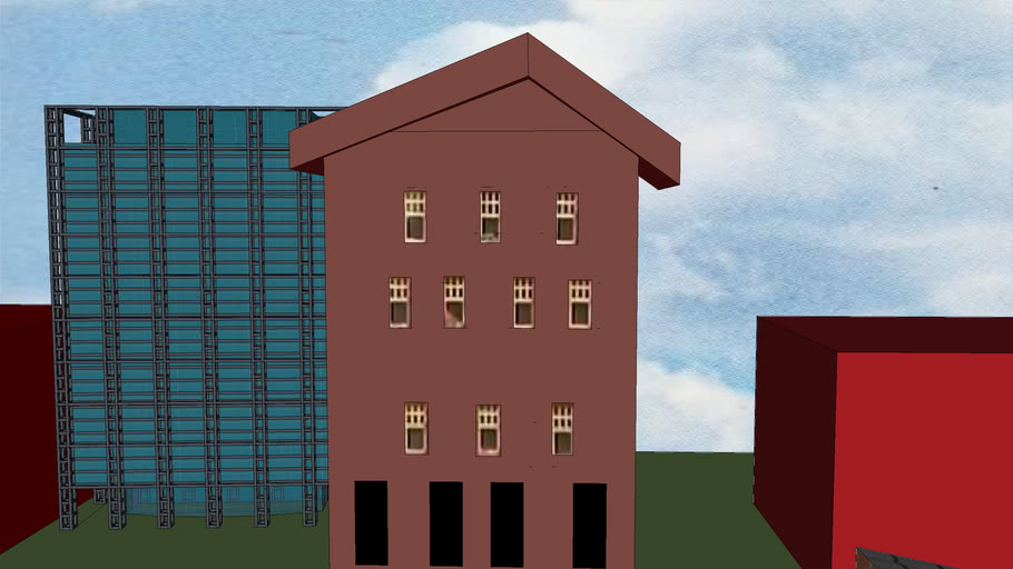 Red Building | 3D Warehouse