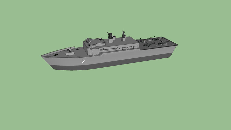 HMS Albion | 3D Warehouse