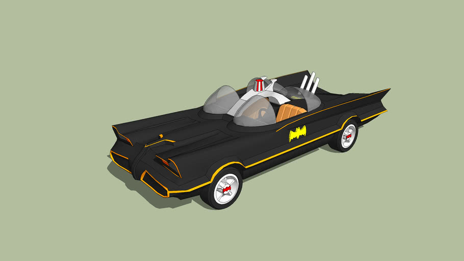 The Classic Batmobile | 3D Warehouse