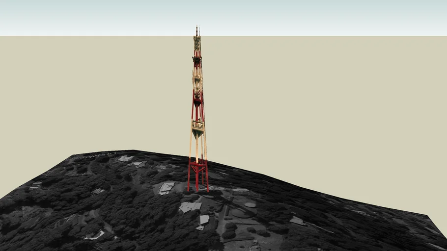 KGON Radio Tower | 3D Warehouse