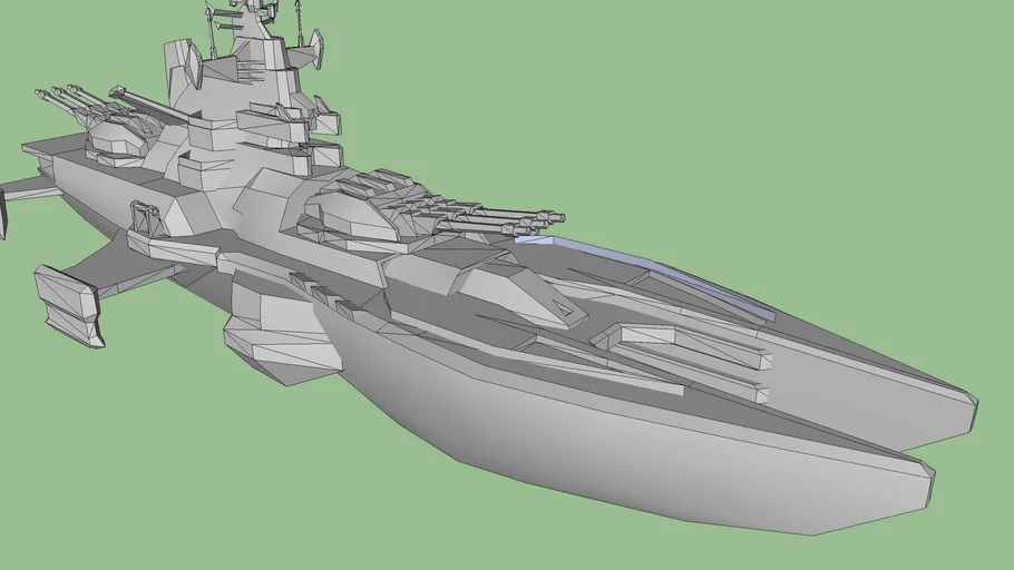 Shogun battleship | 3D Warehouse