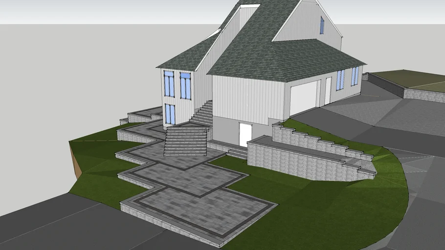 25 Oconnor Hardscape Plan | 3D Warehouse