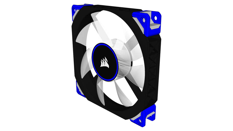 Corsair ML140 PRO LED Blue 140mm PWM Premium Magnetic Levitation Fan ...