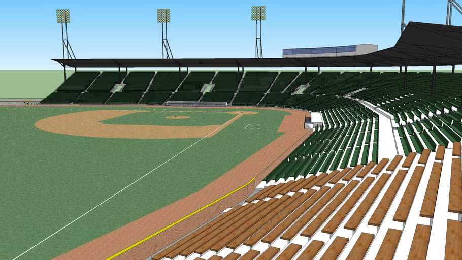 minor league baseball stadium | 3D Warehouse