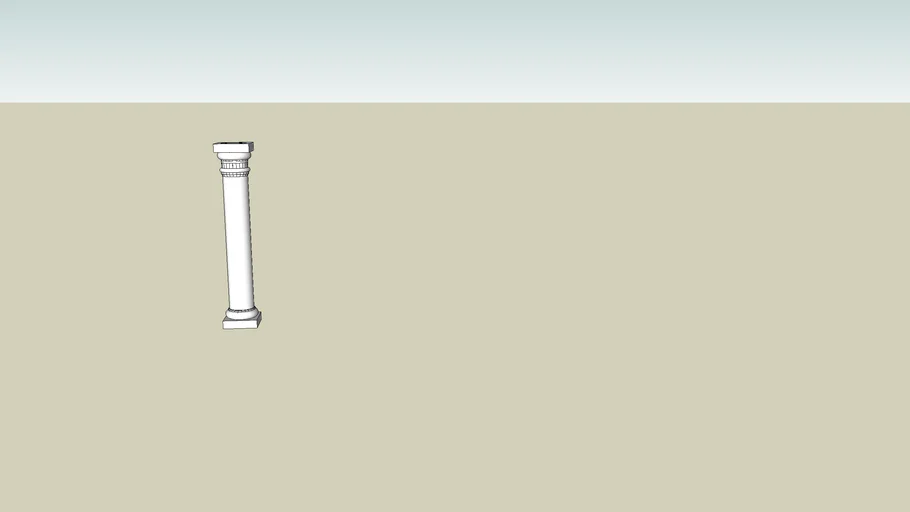 column | 3D Warehouse