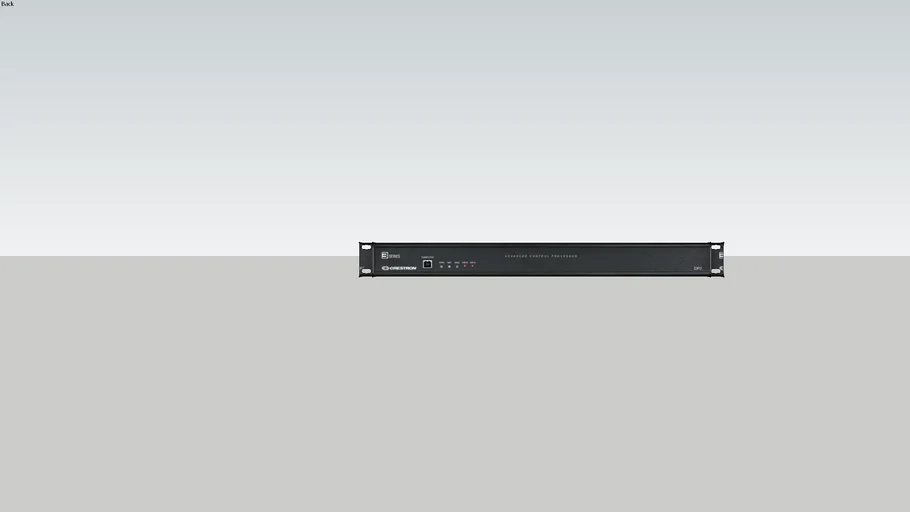 Crestron CP3 | 3D Warehouse