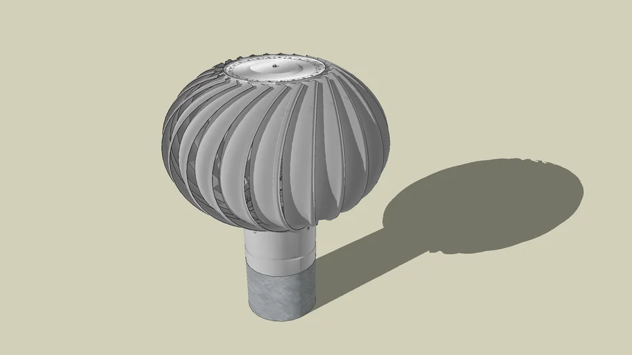 Турбодефлектор (Turbo deflector) | 3D Warehouse