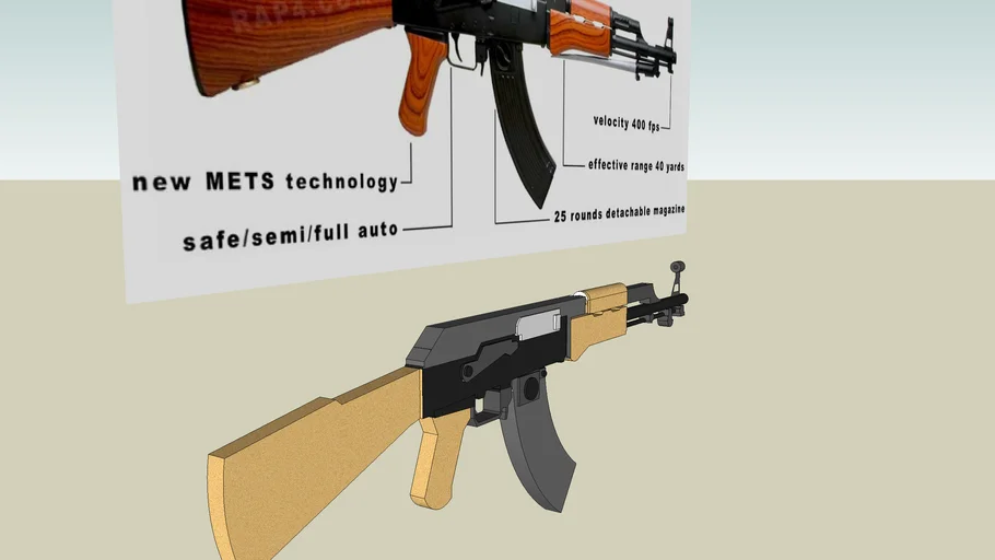 AK47 | 3D Warehouse