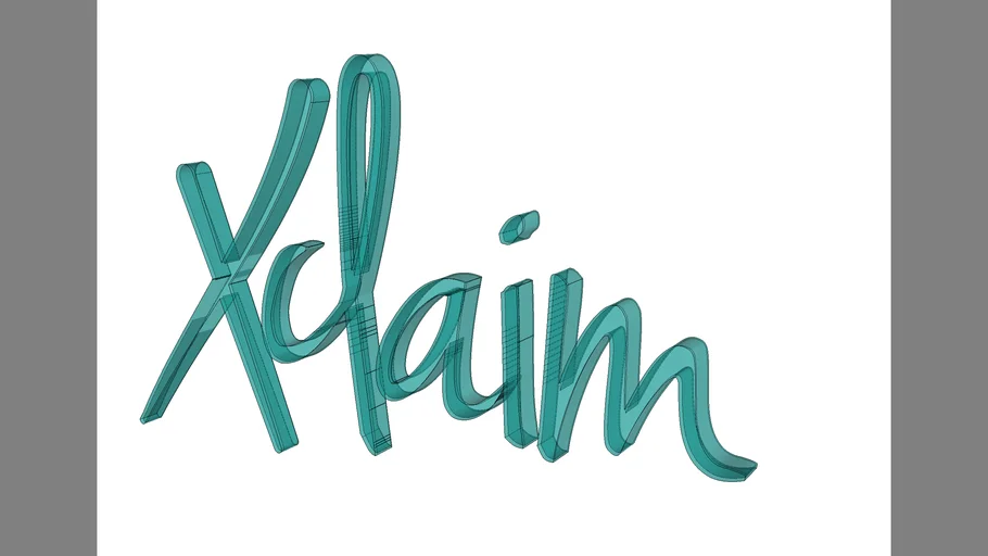 Xclaim logo , new image | 3D Warehouse