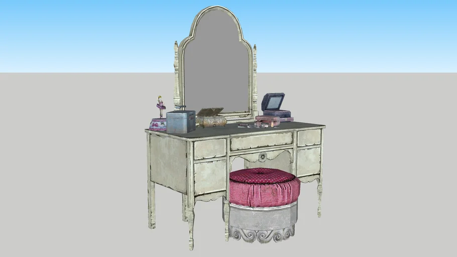 Dressing table | 3D Warehouse