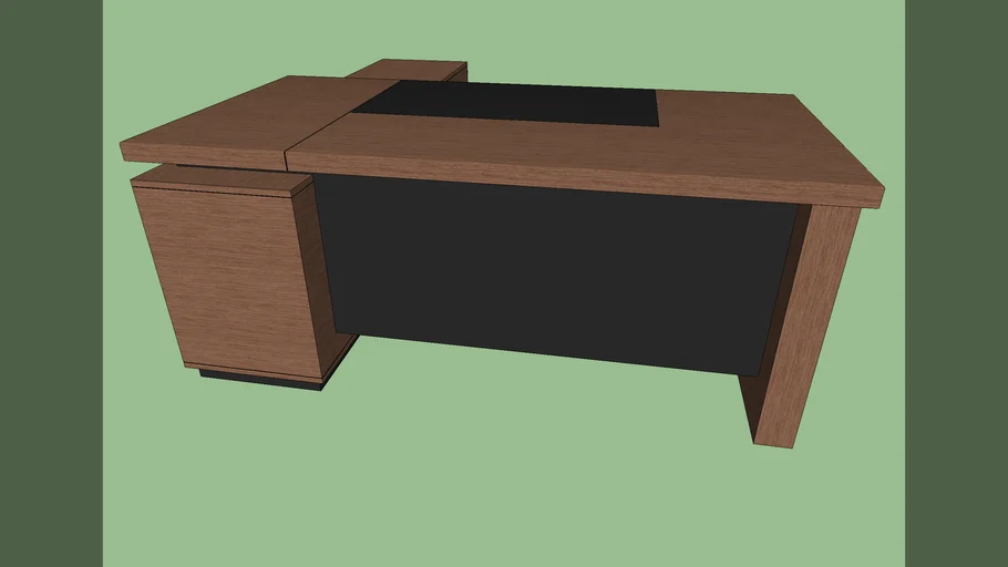 President Desk 3D Warehouse
