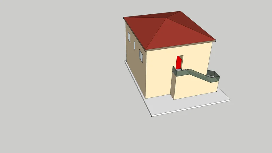 lewan - central space house | 3D Warehouse