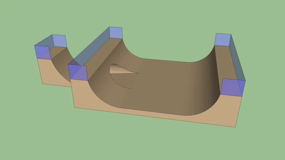 half pipe | 3D Warehouse