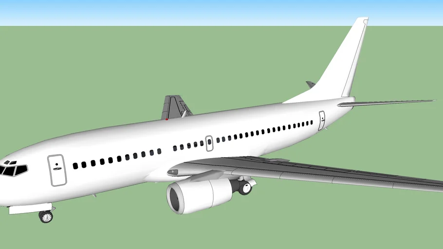 Template - Boeing 737-300 | 3D Warehouse