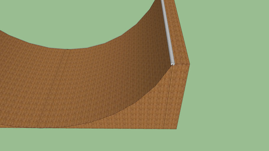 Basic Half Pipe | 3D Warehouse