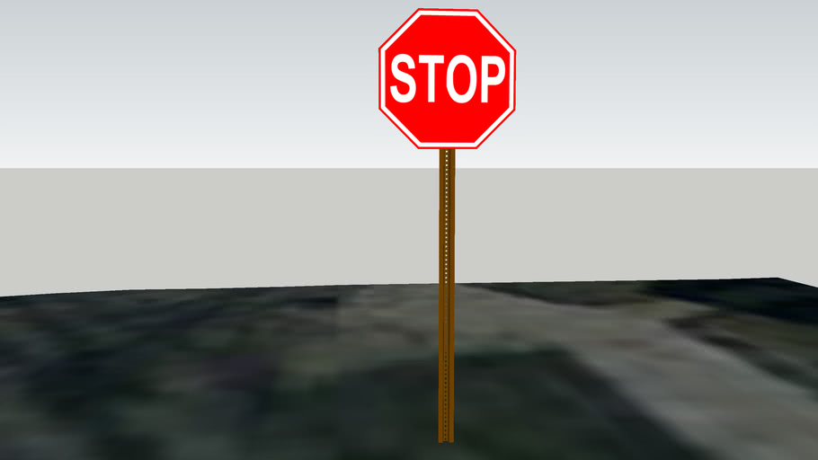 Stop Sign | 3D Warehouse