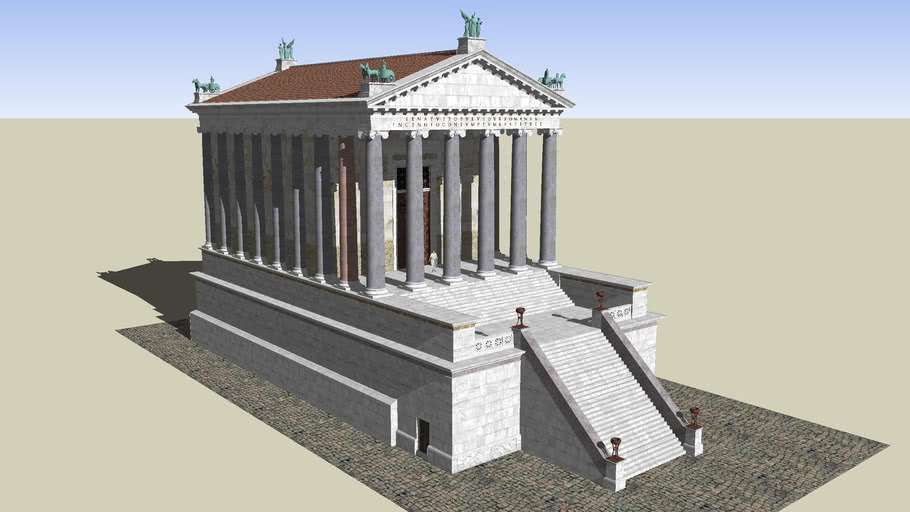 Temple of Saturn | 3D Warehouse