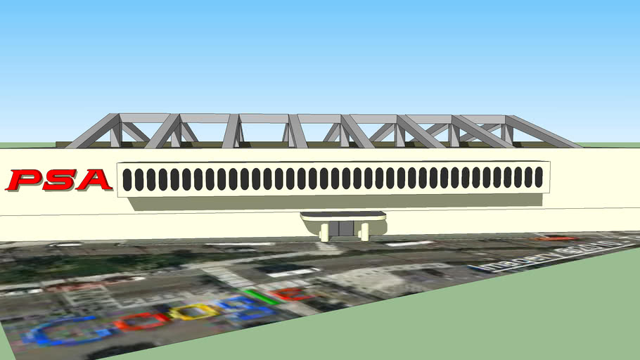 PSA Headquarters/Hangar 1967-1988 | 3D Warehouse