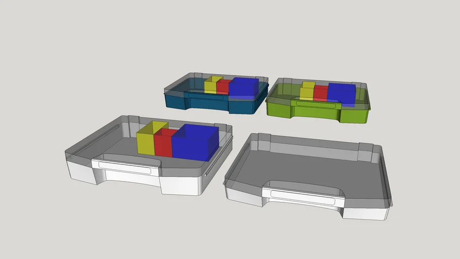 Bosch - Sortimo i-boxx; i-72; i-53; l-boxx | 3D Warehouse