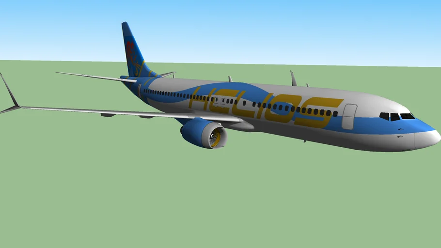 Helios Airways 737 MAX8 (2013) | 3D Warehouse