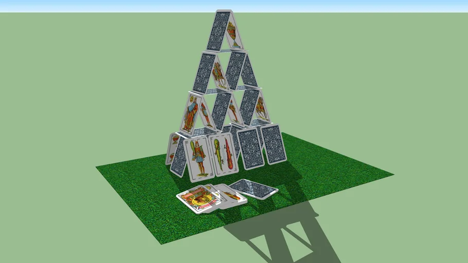 Castle of cards | 3D Warehouse