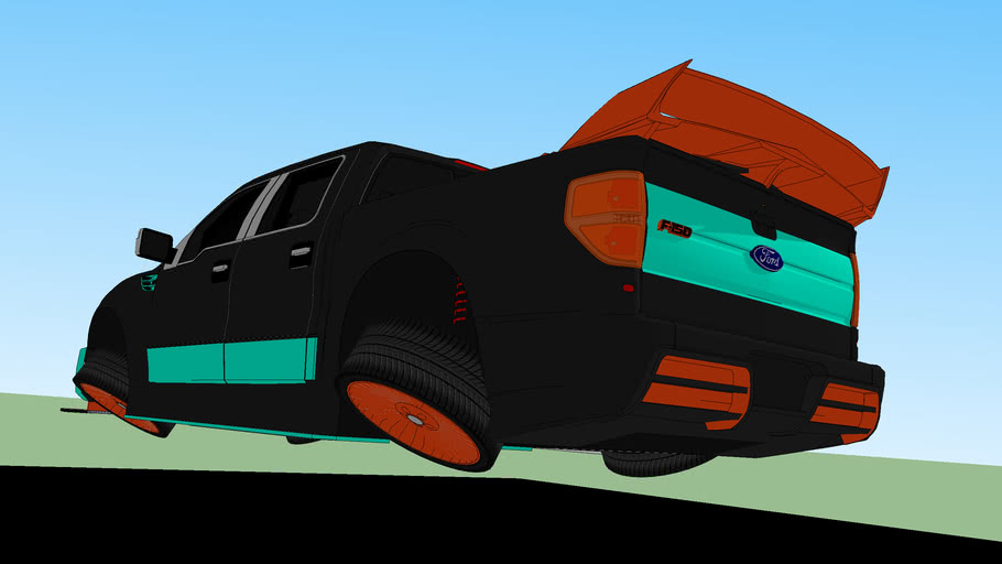 Ford F150 hover car (fly car) | 3D Warehouse