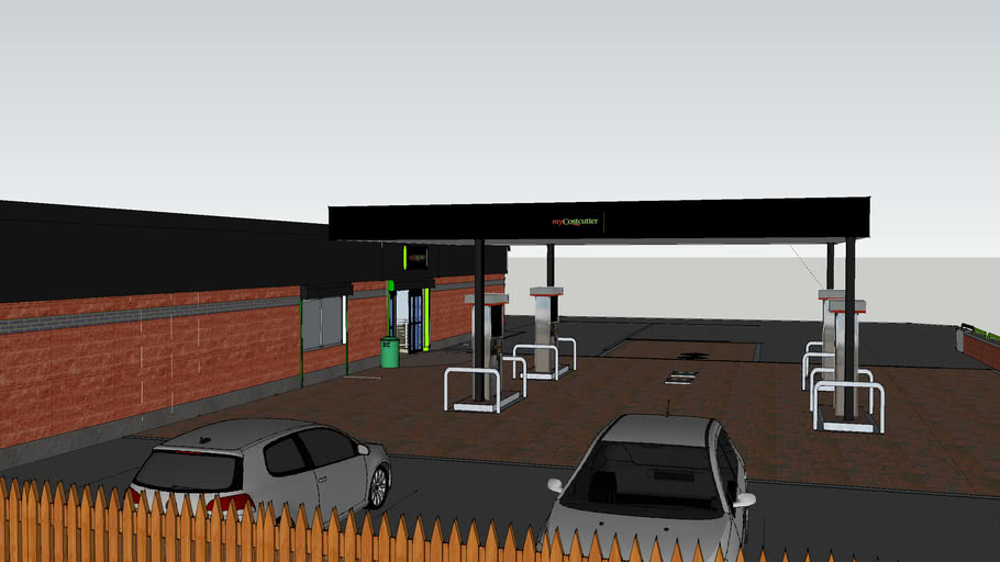 Petrol Station | 3D Warehouse