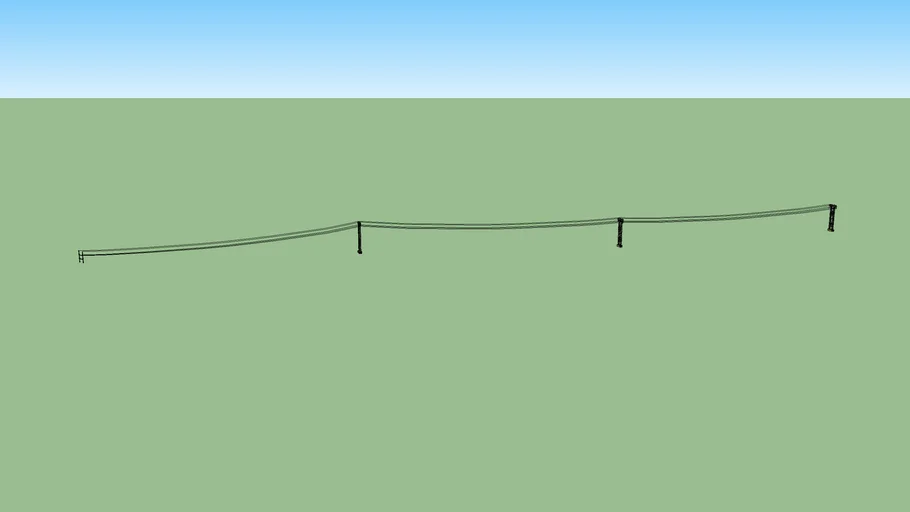 Power transmission line over Dnipro | 3D Warehouse