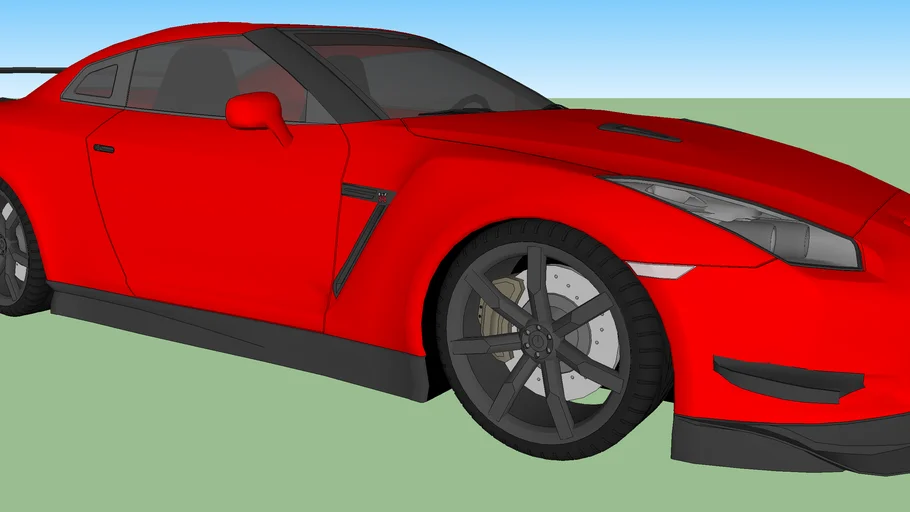 Nissan GTR R35 | 3D Warehouse