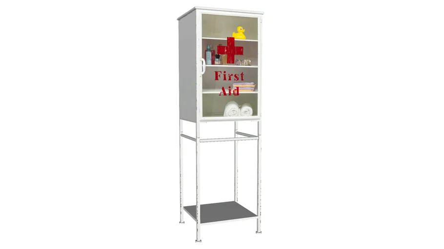 82214 Cabinet First Aid | 3D Warehouse