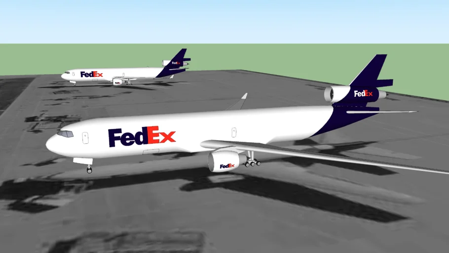 Mcdonnell Douglas MD-11 FedEx | 3D Warehouse