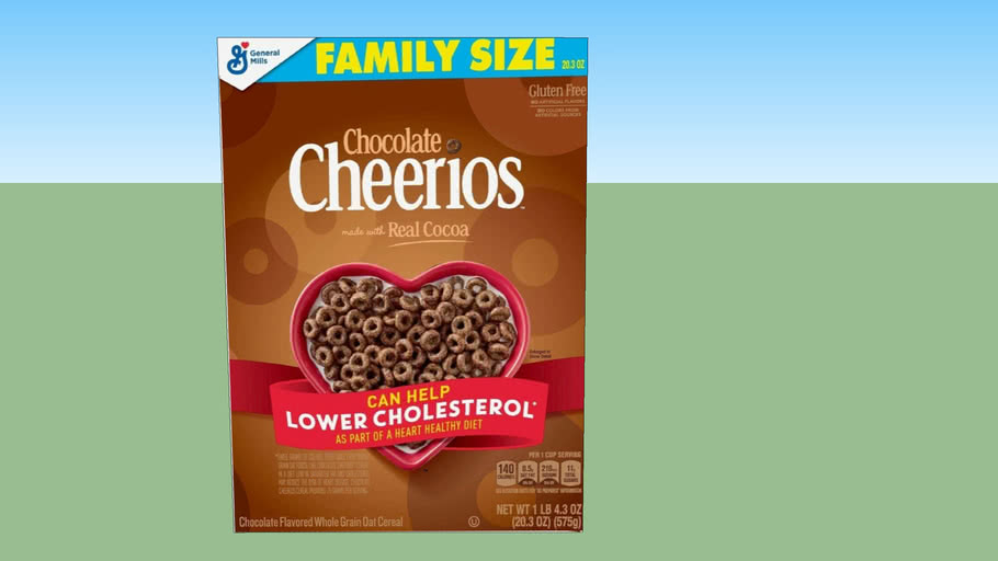 General Mills Cheerios | 3D Warehouse